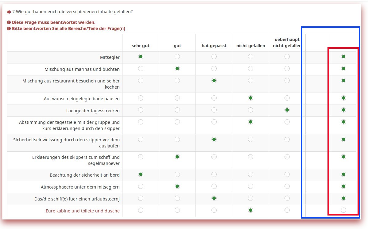 Double Answers Required Limesurvey Forums 