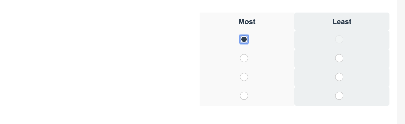 Disable Corresponding Row Option Array By Column Limesurvey Forums 0719