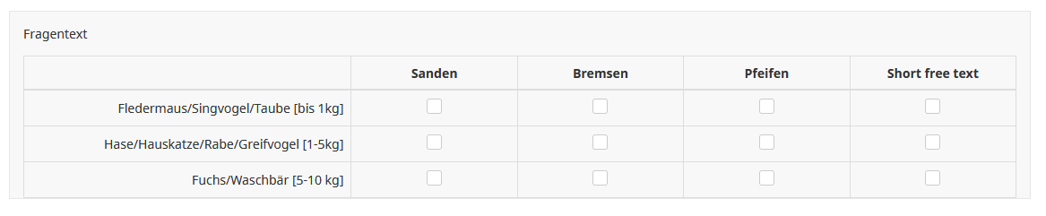 Adding A Column Of Short Free Text To A Array Numbers With Checkbox Layout Limesurvey Forums